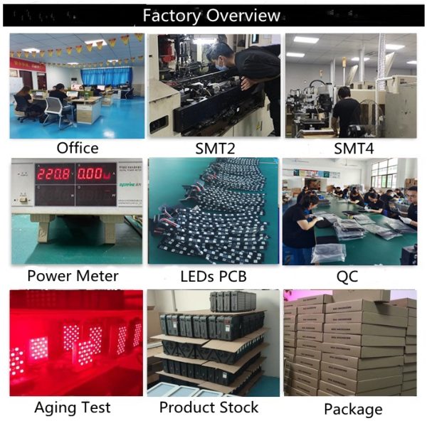 Professional Red Light Therapy – Factory